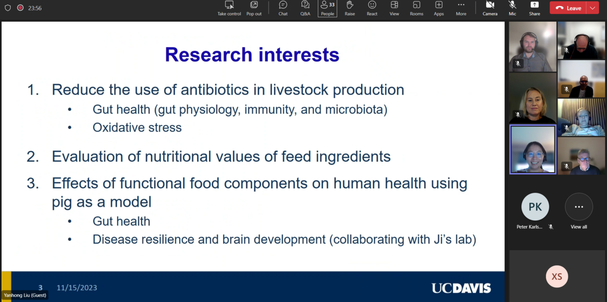 November Monthly Seminar with Nutrition Pillar